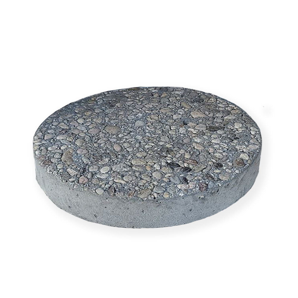 Stepping Stone 12 in. x 2 in. French Grey Concrete Aggregate Paver