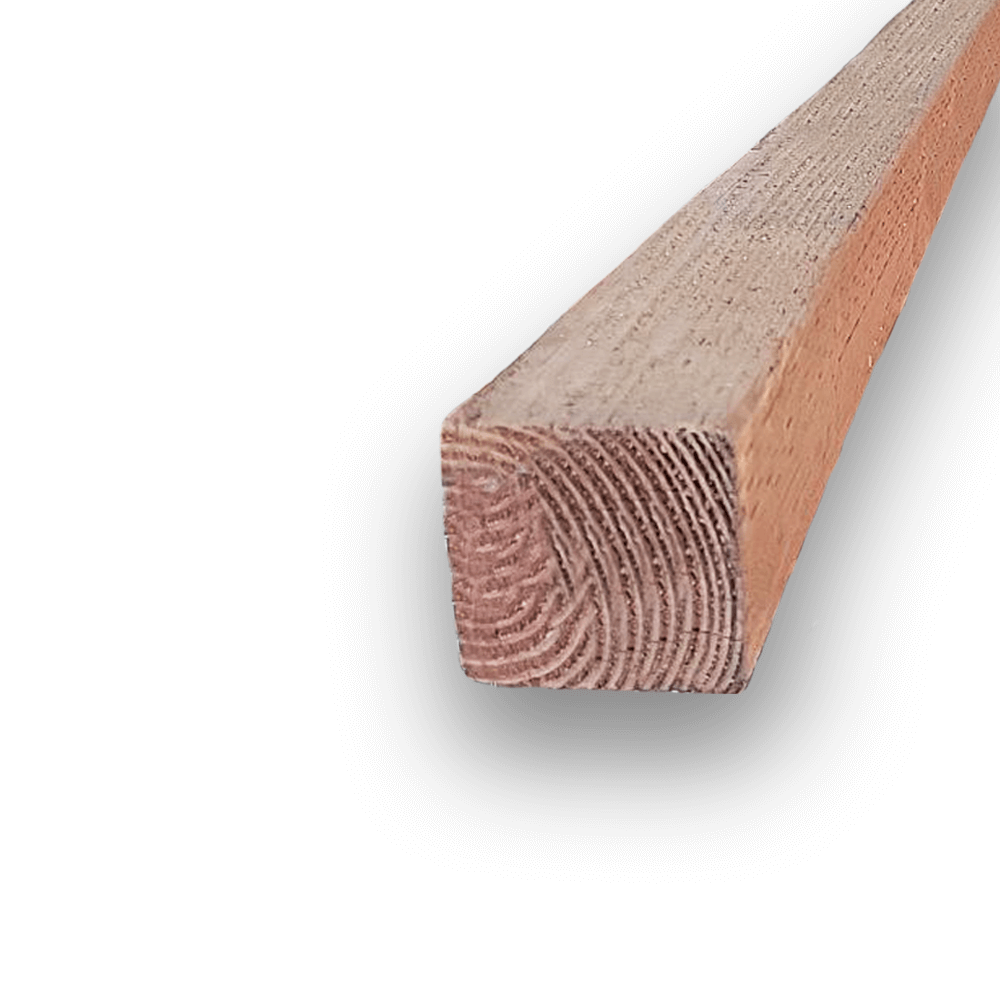 Pressure Treated Lumber 4 in. x 4 in. x 10 ft. Brown Stain Ground ...