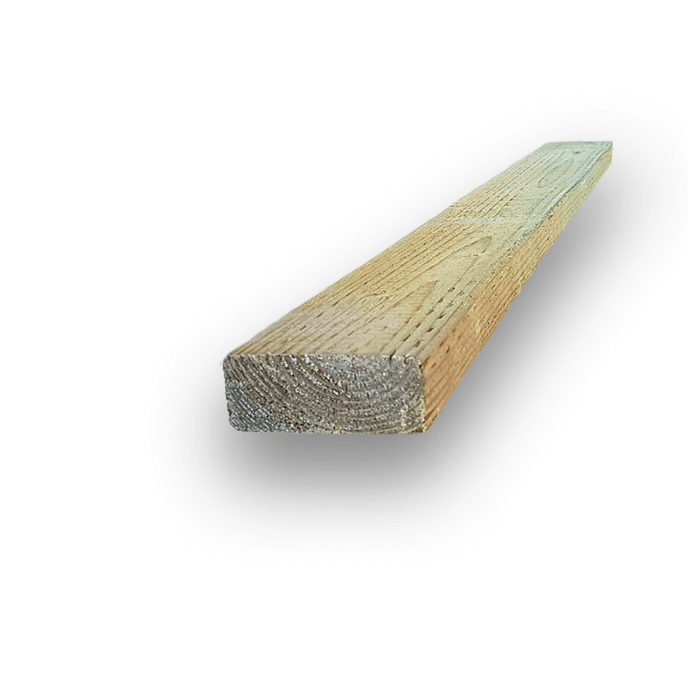 Borate Treated Lumber 2 in. x 4 in. x 8 ft. Green Stain Above Ground