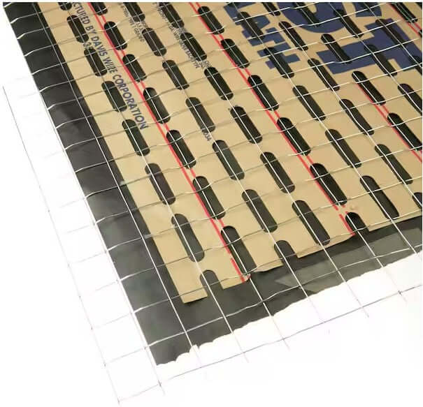 Concrete Forming Mesh 28 in. x 104 in. Double Paper Welded Wire Lath