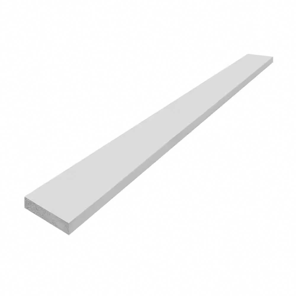 Fascia 2 in. x 6 in. x 16 ft. Primed Edge Board Same-Day Delivery