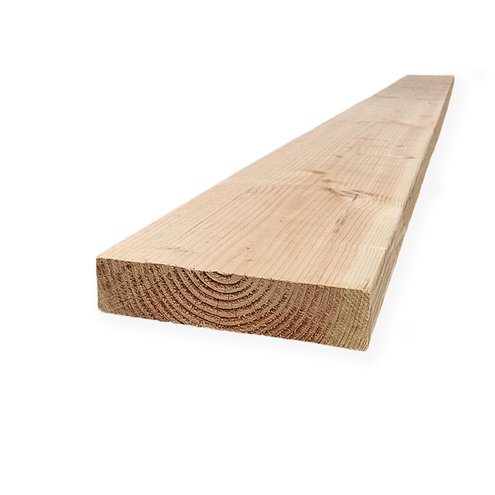 Framing Stud 2 in. x 8 in. x 12 ft. #2 & BTR Green Douglas Fir