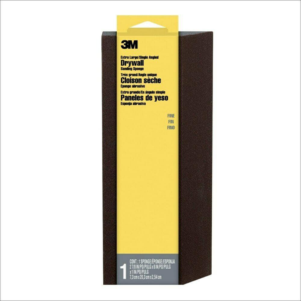 Sanding Sponge 320-Grit 8 in. x 2-7/8 in. x 1 in. Same-Day Delivery