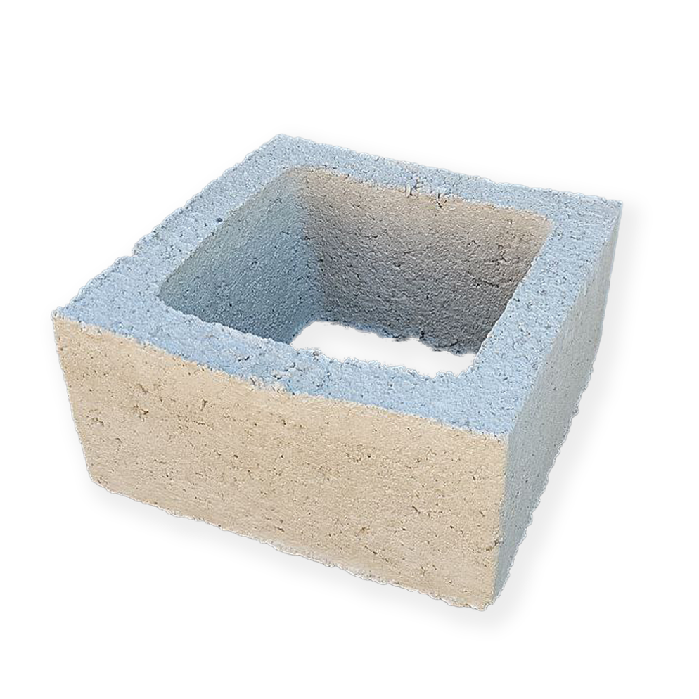Concrete Block 12 in. x 12 in. x 6 in. Grey Same-Day Delivery