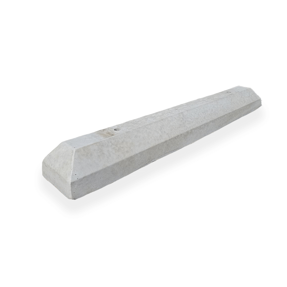 Wheel Stop x 4 ft. Parking Curb Grey Concrete Same-Day Delivery