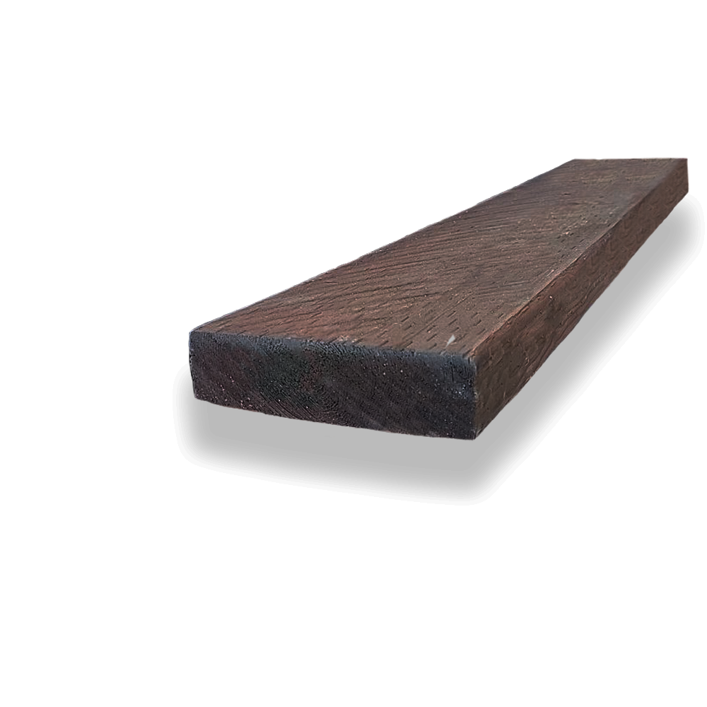 Pressure Treated Lumber 2 in. x 6 in. x 12 ft. Brown Ground Contact