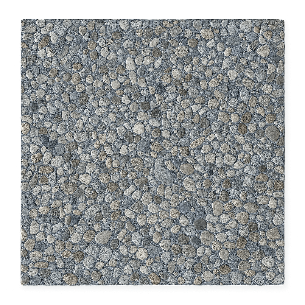 Stepping Stone 18 in. x 18 in. x 2 in. French Grey Concrete Aggregate Paver