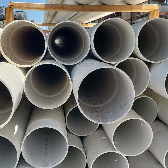 Pipe PVC 4 in. x 20 ft. SDR35 S&D Perforated Bell Same-day Delivery