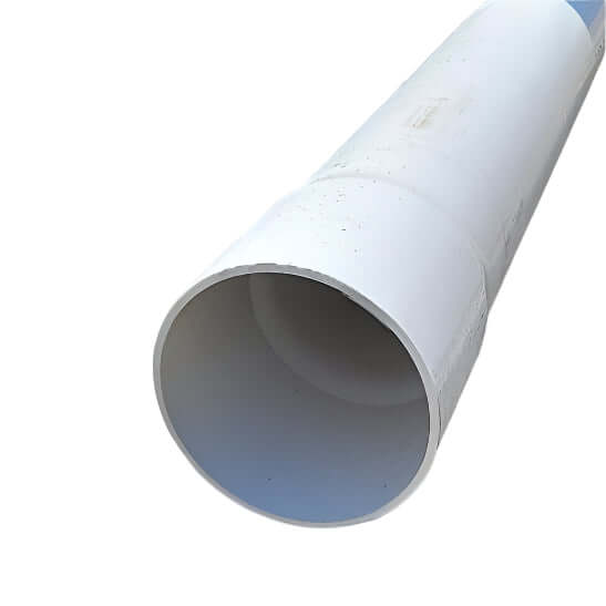 Pipe PVC 6 in. x 20 ft. SDR35 S&D Solid Bell Same-day Delivery