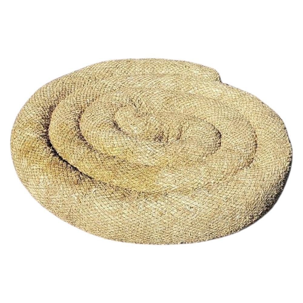 Rice Straw Wattle 8 in. x 25 ft. Erosion and Water Runoff Control