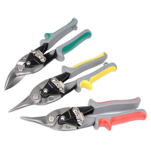 Snip Set, Straight, Left, and Right Cut (3-Piece), Aviation Delivery