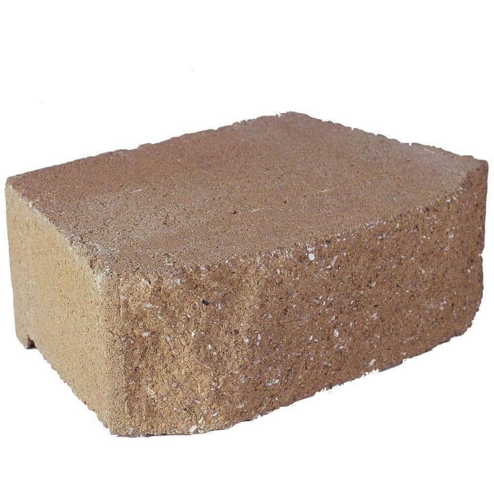 Wall Block 6-3/4 in. x 4 in. x 11-3/4 in. Beige Concrete Delivery