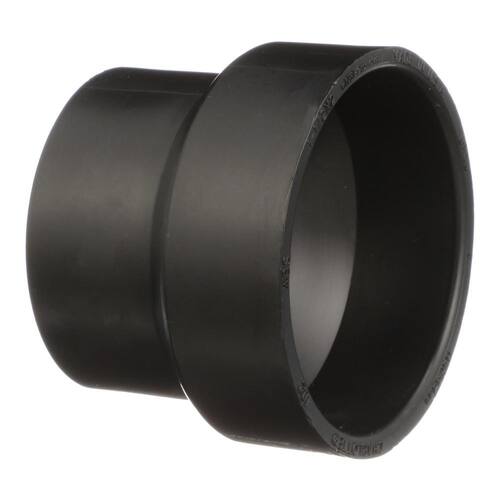 ABS Reducer/Increaser 2 in. x 1-1/2 in. Hub x Hub DWV Delivery