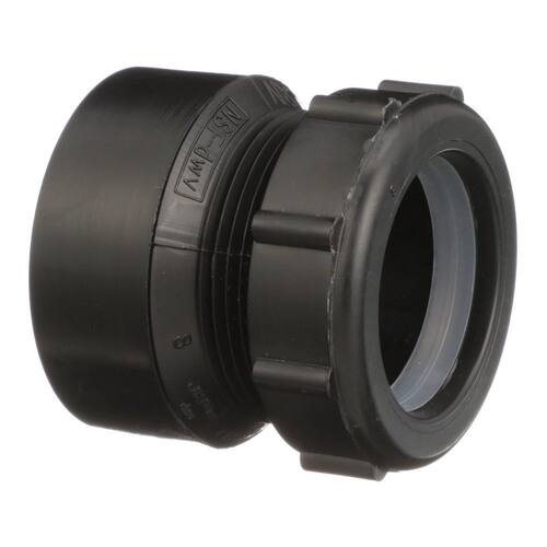 ABS Trap Adapter 2 in. Hub x Slip Joint DWV Same-Day Delivery