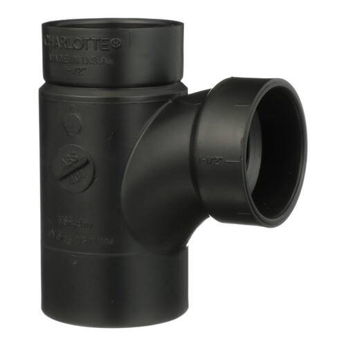 ABS Sanitary Tee Fitting 2 in. x 1-1/2 in. x 1-1/2 in. DWV Delivery