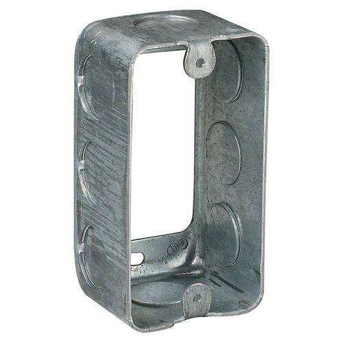 Utility Box 1-Gang Silver Same-Day Delivery