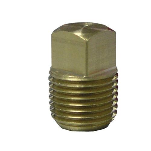 Brass Plug 1/2 in. Male Threaded PSI-150 Same-Day Delivery