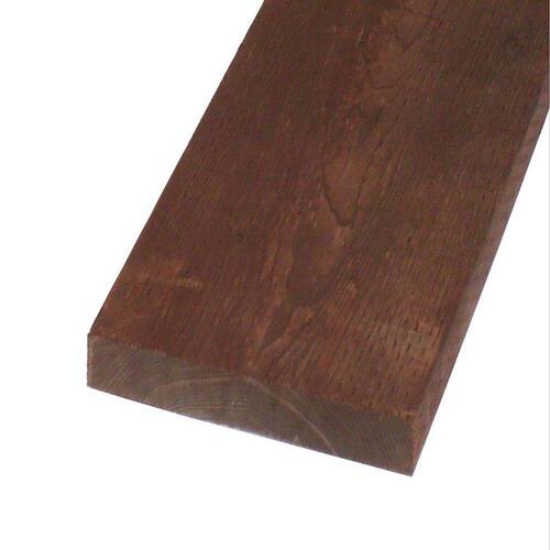 Pressure Treated Lumber 2 in. x 12 in. x 16 ft. Brown Ground Contact