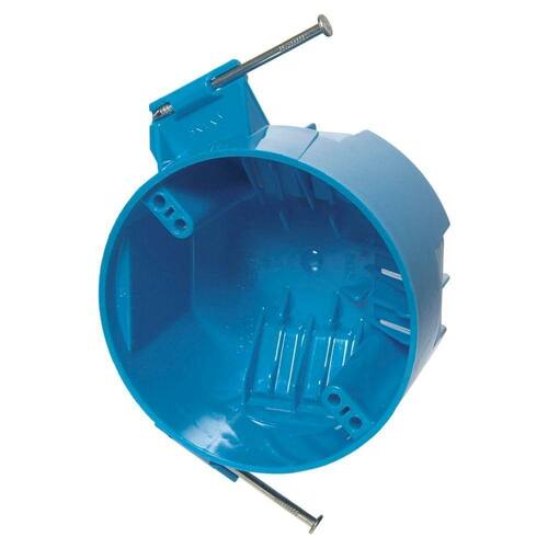 Electrical Ceiling Box New Work 1-Gang 20 cu. in. with Captive Nails