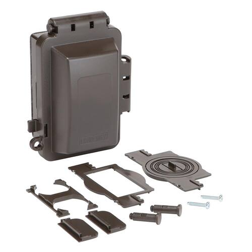 Weatherproof In-Use Cover 1-Gang Extra Duty Horizontal/Vertical Non ...