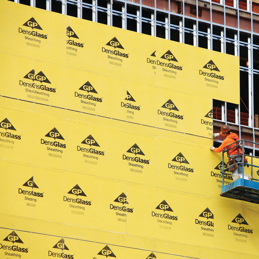 Densglass 5/8 in. x 4 ft. x 8 ft. Fireguard Fiberglass Panel Delivery