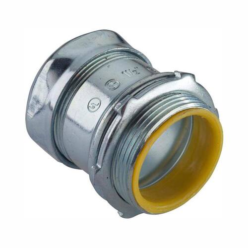 Electrical Metallic Tube (EMT) Compression Connectors with Insulated ...