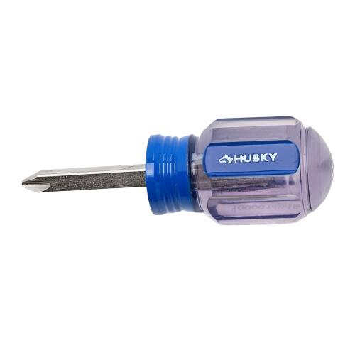 Phillips Screwdriver, #2 x 1-1/2 in. Square Shaft Stubby