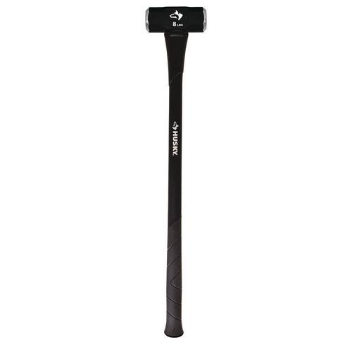 Sledge Hammer with 36 in. Fiberglass Handle, 8 lbs. Same-Day Delivery
