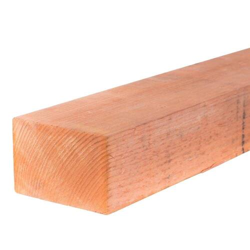 Redwood Lumber 4 in. x 6 in. x 8 ft. Construction Heart S4S Delivery