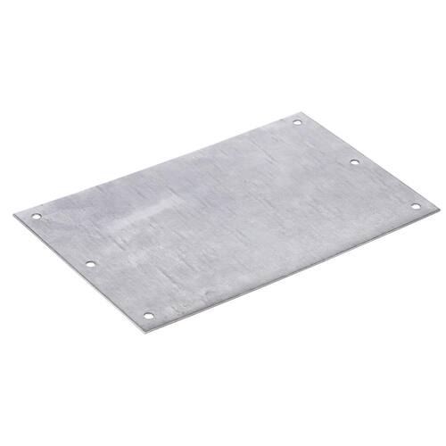 Plate for Pipe Hangers & Supports 5 in. x 8 in. Galvanized Steel