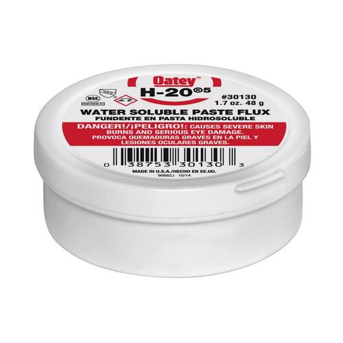 Water Soluble Solder Flux Paste 1.7 oz. Lead-Free H-20 Delivery