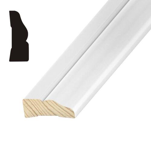 Pine Casing 5/8 in. x 1-5/8 in. x 16 ft Primed Finger-Jointed Delivery