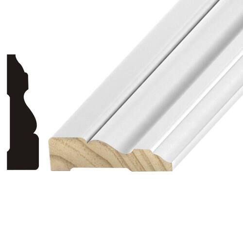 Pine Casing 11/16 in. x 2-1/2 in. x 12 ft. Finger-Jointed Primed OP 385