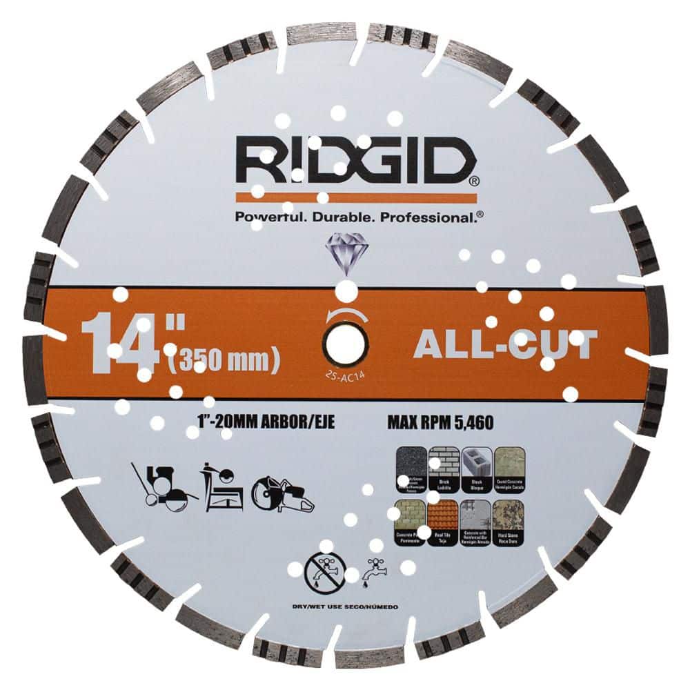 Cutting Disc 14 in. Multipurpose Segmented Rim Diamond Delivery