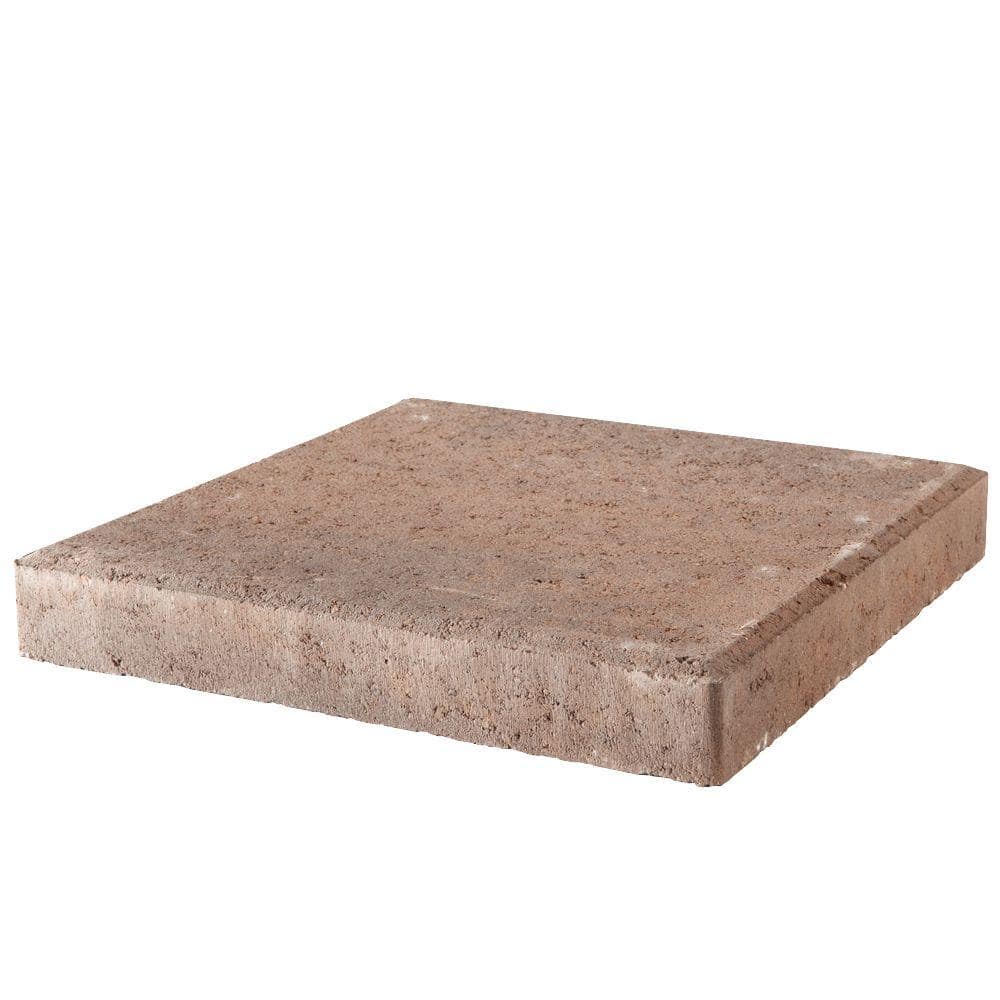 Stepping Stone 12 in. x 12 in. x 1-1/2 in. Rustic Blend Concrete Paver