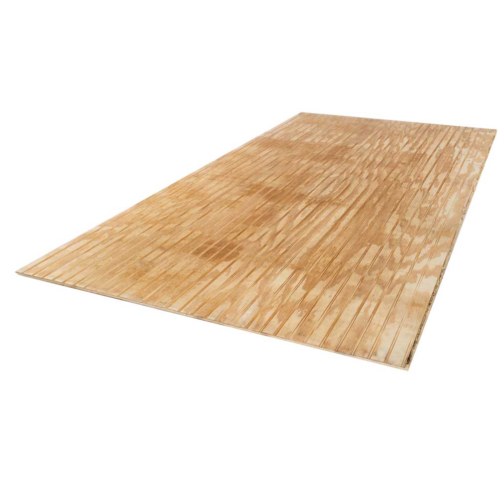 Siding Panel 11/32 in. x 4 ft. x 8 ft. Plywood Rough Sawn Delivery