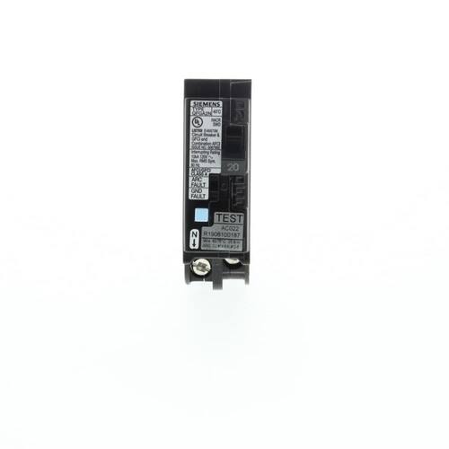 Circuit Breaker 20 Amp 1-Pole Circuit Dual Function (CAFCI/GFCI) Plug ...