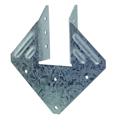 Metal Strap Hurricane Tie Galvanized 18-Gauge H1 Same-Day Delivery