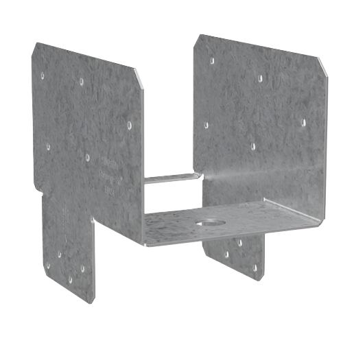 Post Bracket 4 in. EPC4Z End Post Galvanized Same-Day Delivery
