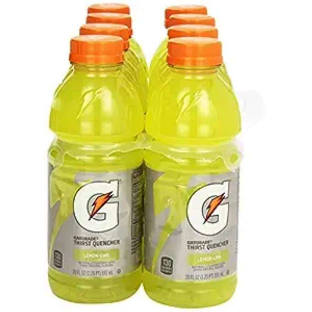 PEPSICO Gatorade Lemon Lime 20 oz. (8-Pack) Same-Day Delivery