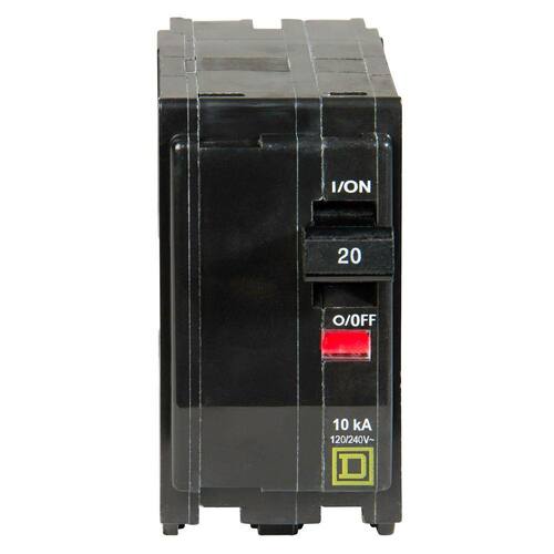 Circuit Breaker 20 Amp 2-Pole Circuit QO Breaker(QO220CP) Delivery