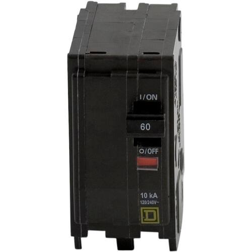Circuit Breaker 60 Amp 2-Pole Circuit QO Breaker(QO260CP) Delivery