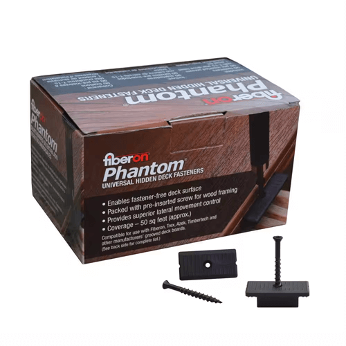 Phantom Universal Hidden Deck Fastener Box (90-Pack) Same-Day Delivery