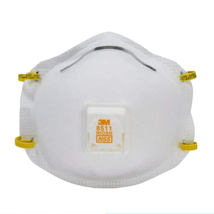 Disposable Respirator Mask with Cool Flow Valve Paint (2-Pack) N95 8511