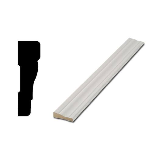 MDF Casing 11/16 in. x 2-1/4 in. x 16 ft. Door and Window Delivery