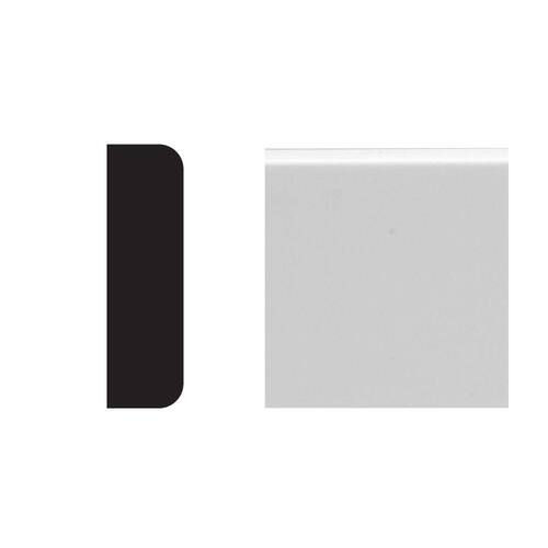 PVC Composite White Screen Moulding 1/4 in. x 3/4 in. x 8 ft. Finished 6578